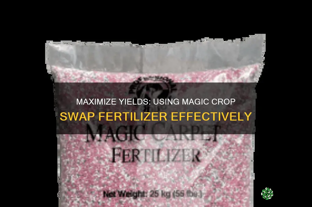 Maximize Yields: Using Magic Crop Swap Fertilizer Effectively | ShunCy