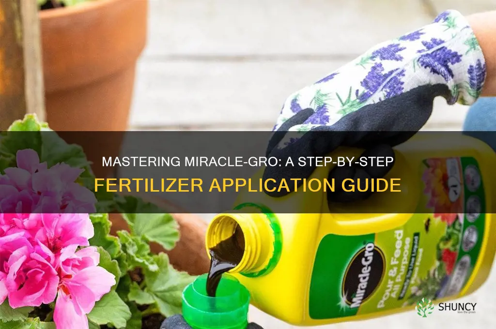 Mastering Miracle-Gro: A Step-By-Step Fertilizer Application Guide | ShunCy