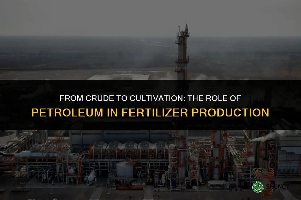 From Crude To Cultivation: The Role Of Petroleum In Fertilizer ...