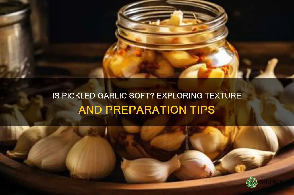 Is Pickled Garlic Soft? Exploring Texture And Preparation Tips | ShunCy
