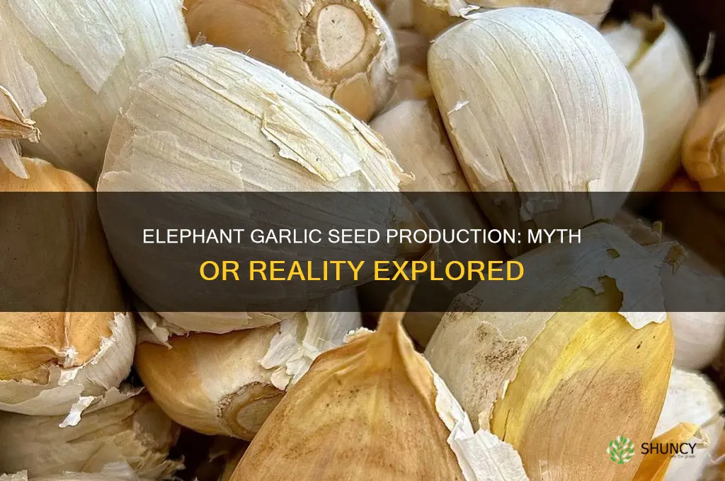 Elephant Garlic Seed Production: Myth Or Reality Explored | ShunCy