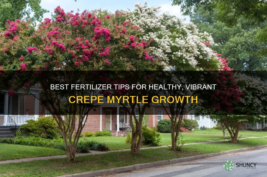 Best Fertilizer Tips For Healthy, Vibrant Crepe Myrtle Growth | ShunCy