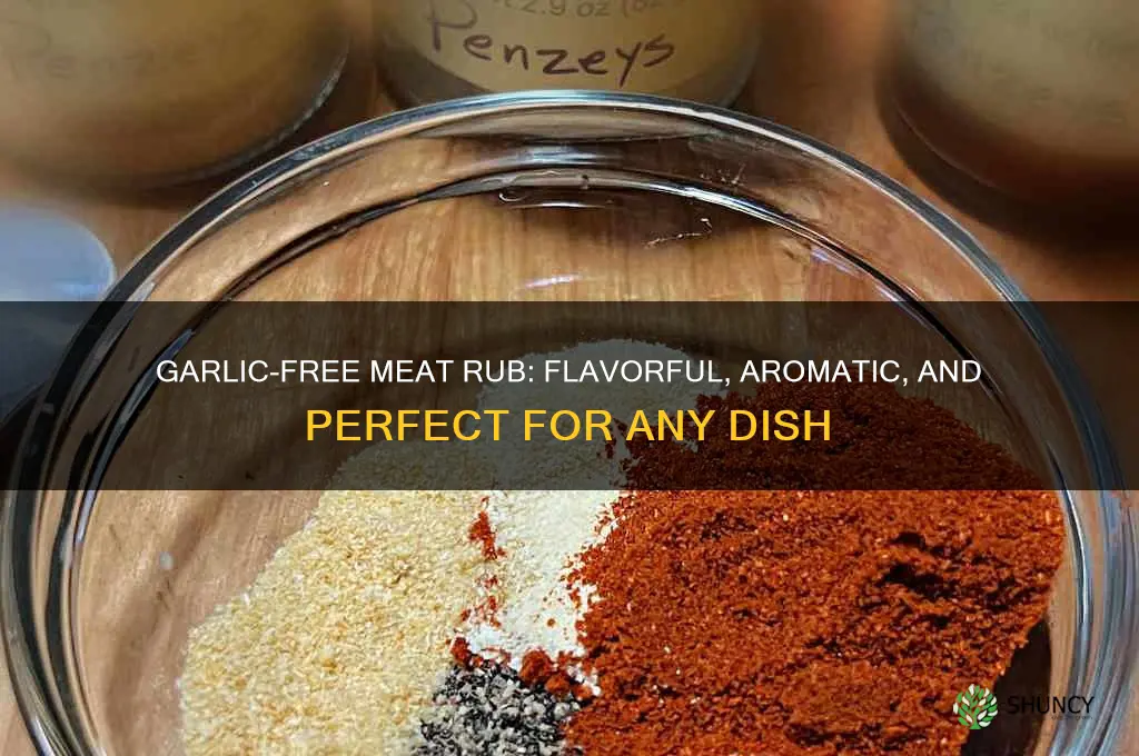 Garlic-Free Meat Rub: Flavorful, Aromatic, And Perfect For Any Dish ...