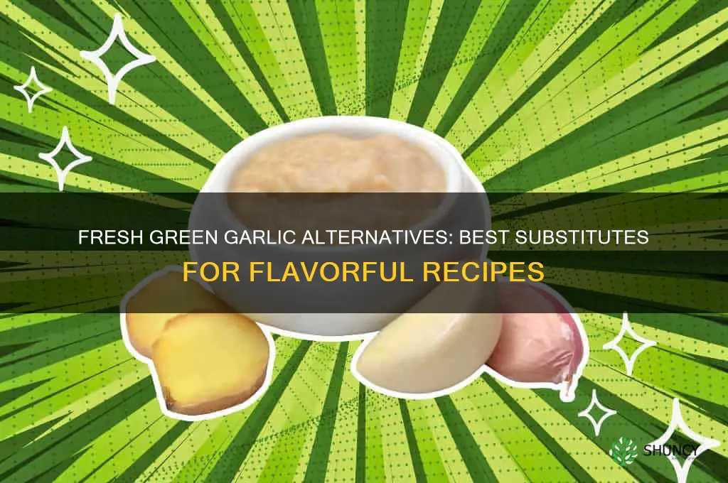 Fresh Green Garlic Alternatives: Best Substitutes For Flavorful Recipes ...