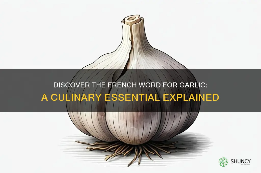 Discover The French Word For Garlic: A Culinary Essential Explained ...