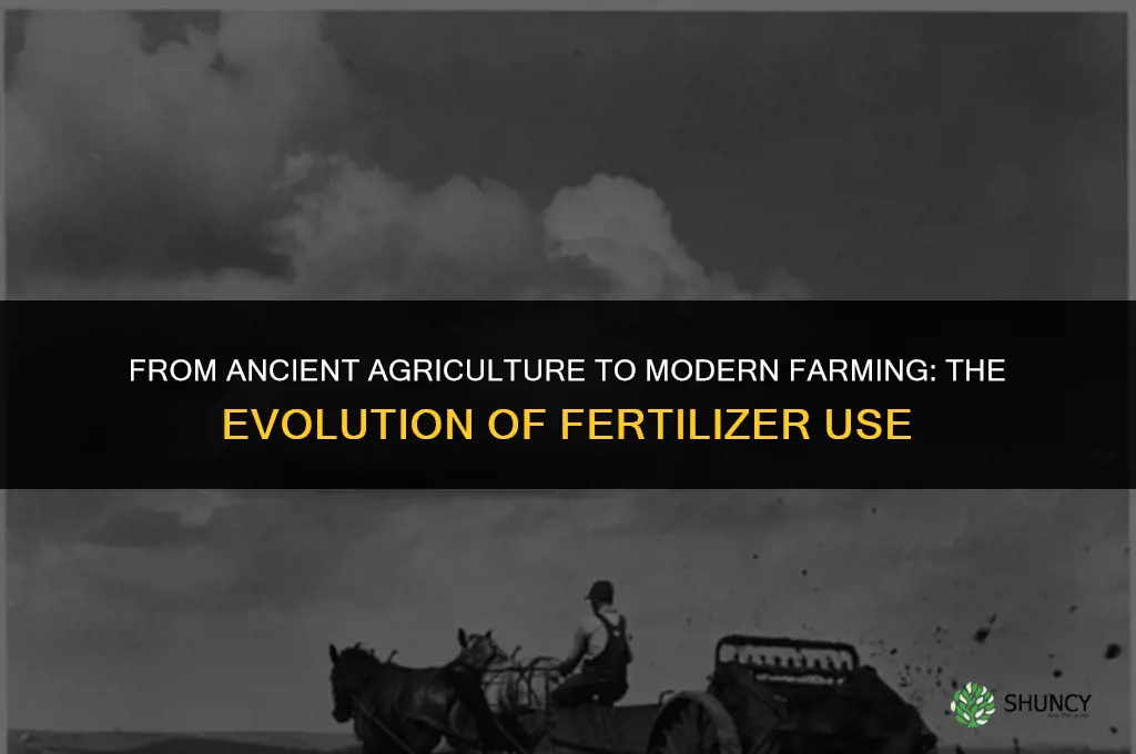 From Ancient Agriculture To Modern Farming: The Evolution Of Fertilizer ...