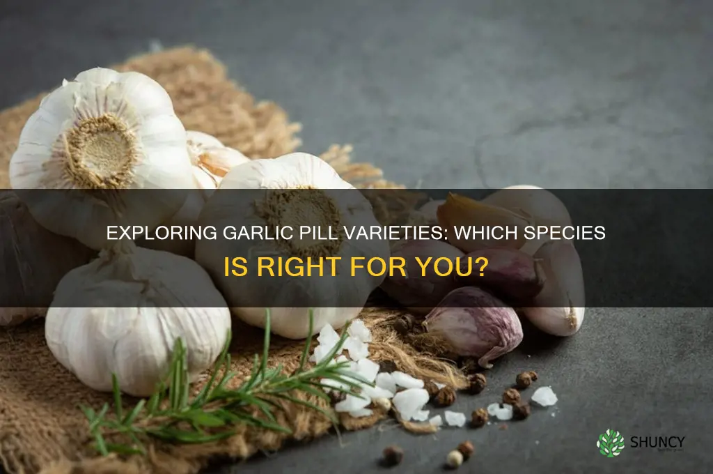 Exploring Garlic Pill Varieties: Which Species Is Right For You? | ShunCy