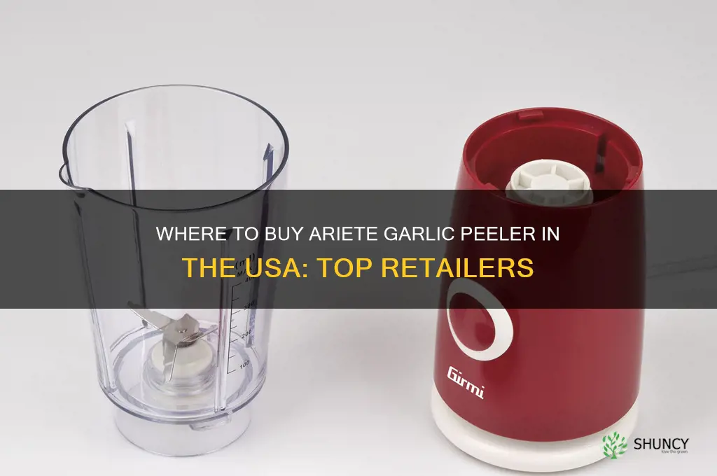 Where To Buy Ariete Garlic Peeler In The Usa: Top Retailers | ShunCy