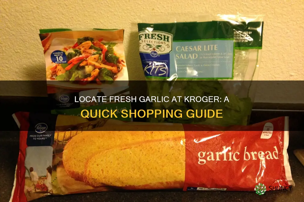 Locate Fresh Garlic At Kroger: A Quick Shopping Guide | ShunCy
