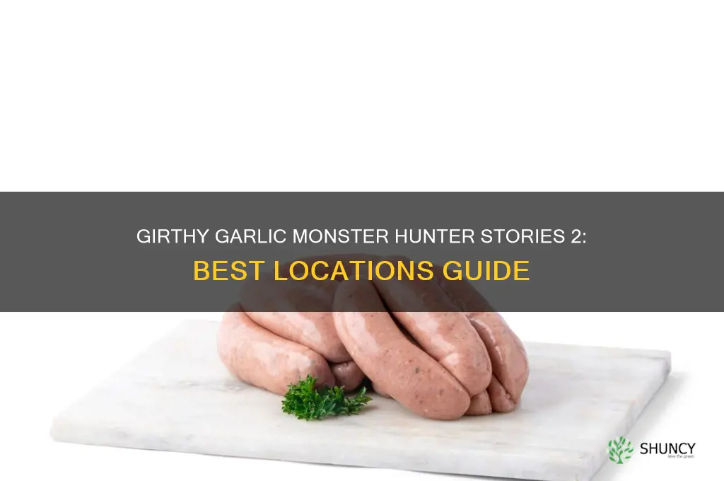 Girthy Garlic Monster Hunter Stories 2: Best Locations Guide | ShunCy