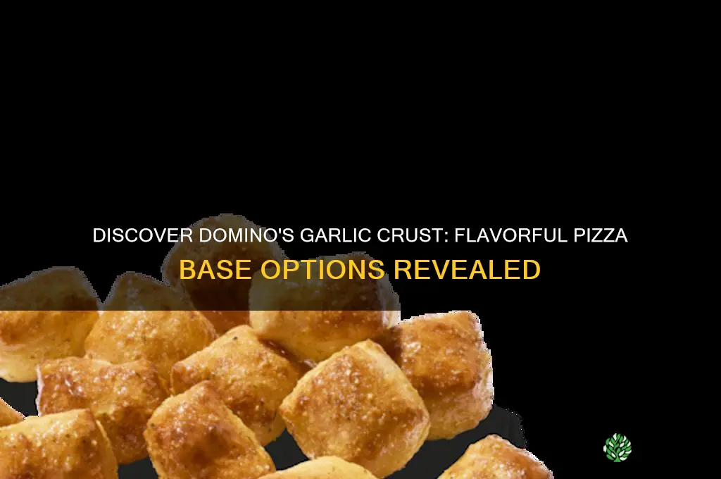 Discover Domino's Garlic Crust: Flavorful Pizza Base Options Revealed ...