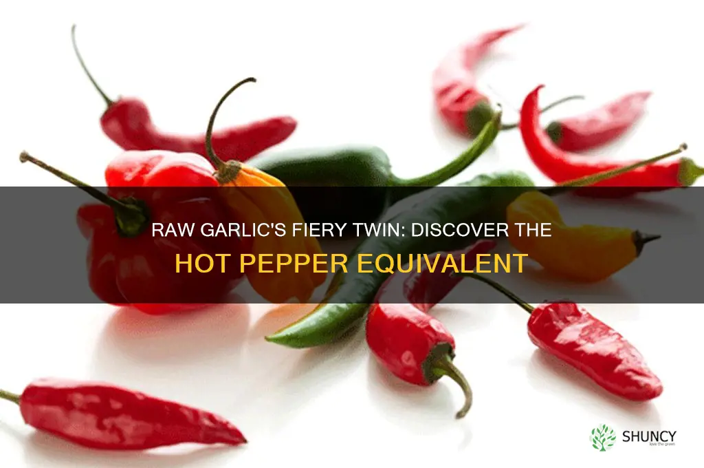 Raw Garlic's Fiery Twin: Discover The Hot Pepper Equivalent | ShunCy