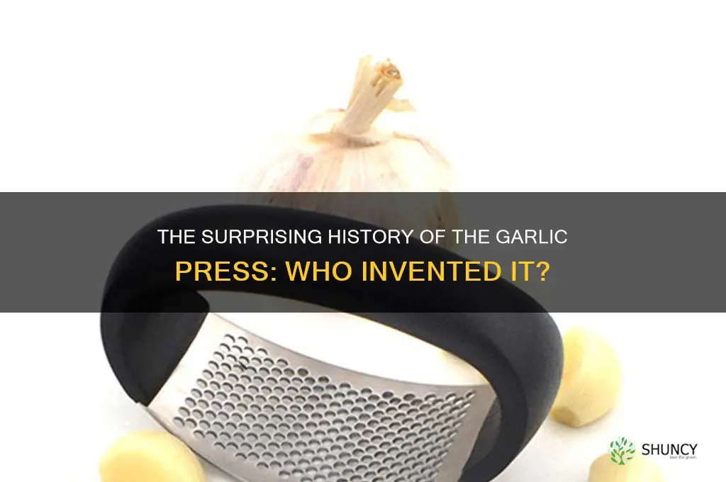 The Surprising History Of The Garlic Press: Who Invented It? | ShunCy